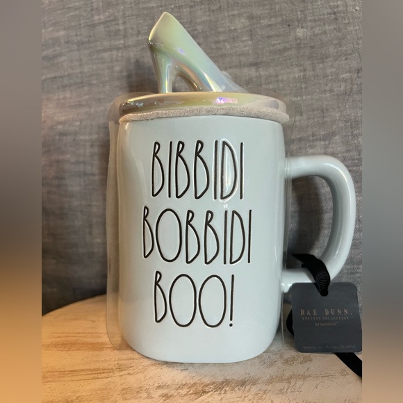 Rae Dunn | Kitchen | Rae Dunn Bibbidi Bobbidi Boo Mug Disney Collection ...